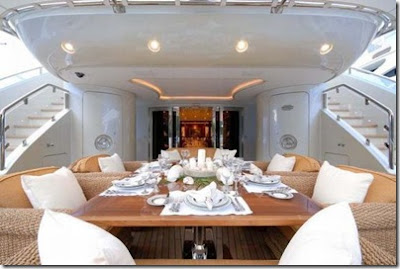 Turismo no Mundo: Os interiores de luxuosos iates